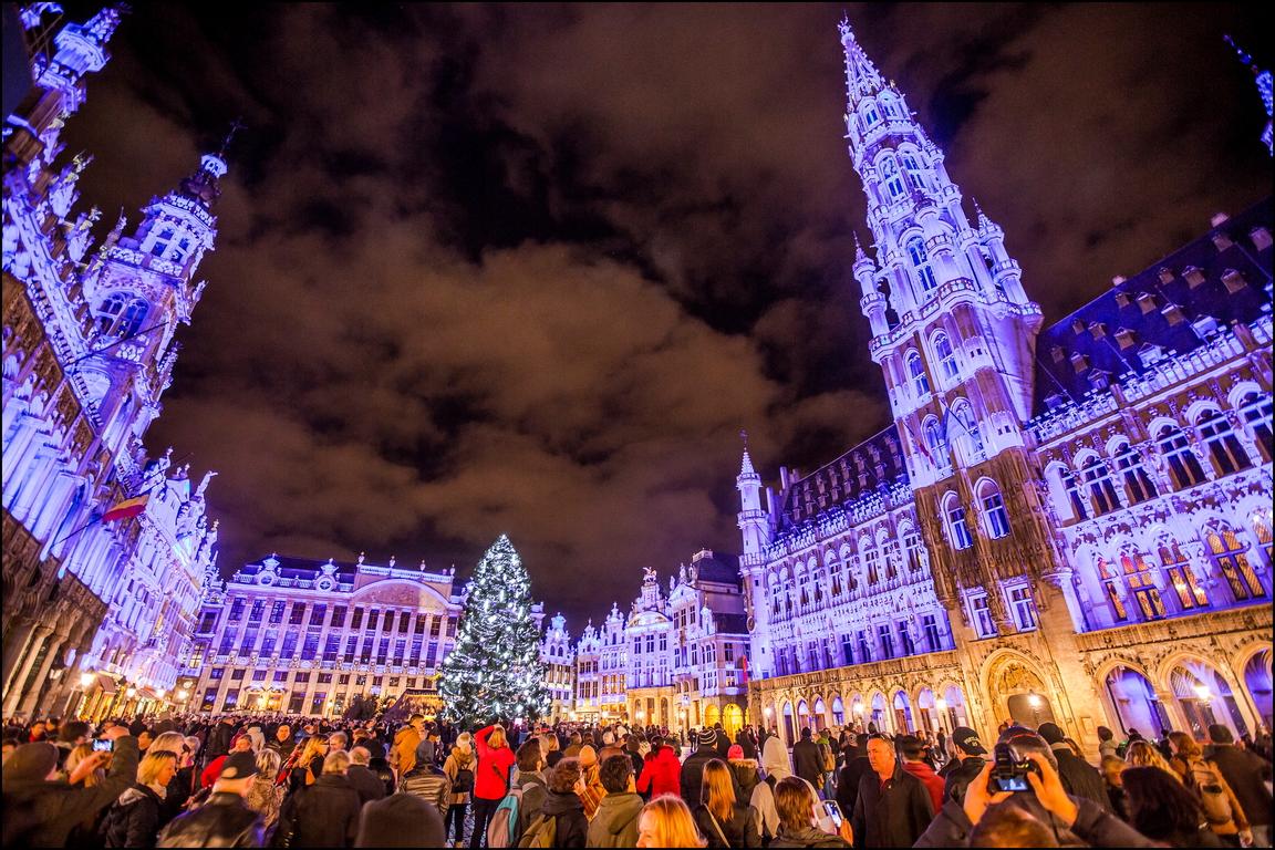 Weihnachtlicher "Winter Wunder Markt" Brüssel - Cadzand-Bad