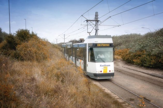 De Kusttram: Mit der Straßenbahn längs der belgischen Küste - Cadzand-Bad